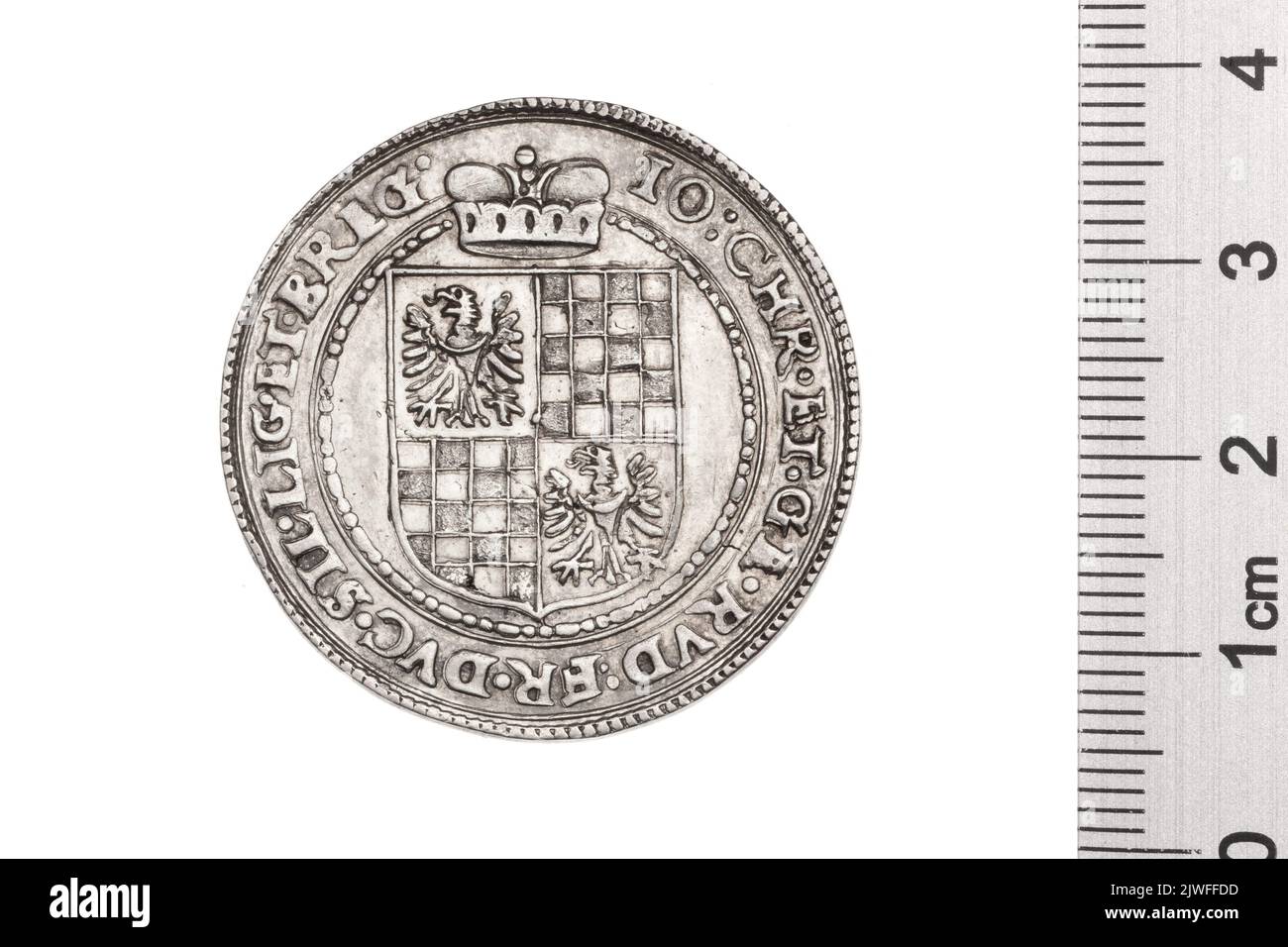 1 thaler fait à l'occasion de la mort d'Anna Maria d'Anhalt, duchesse ...