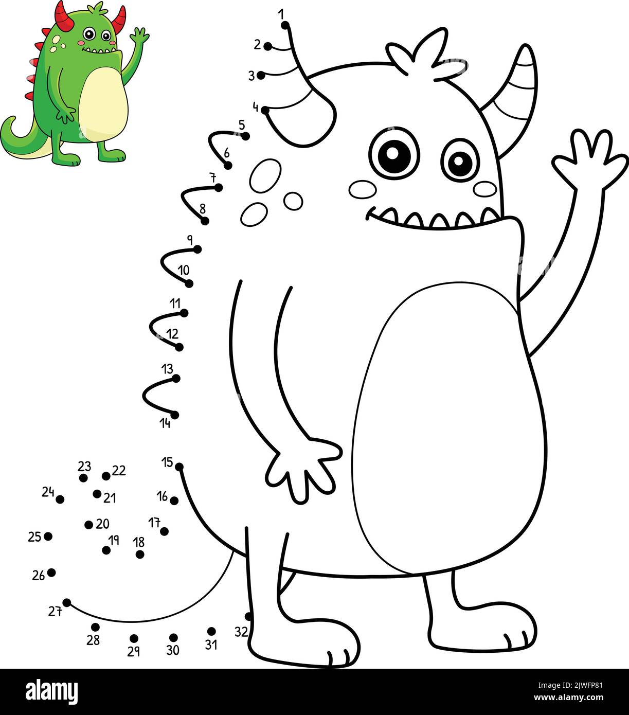 Monstre effrayant Banque de photographies et d’images à haute ...