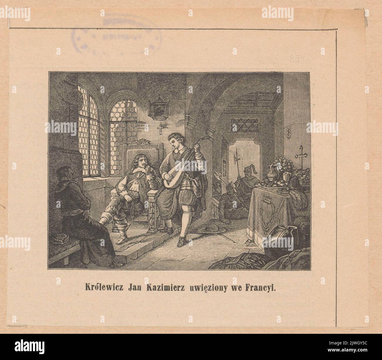 Reproductions d'un tableau: Aleksander Lesser (1818-1884), Prince John ...