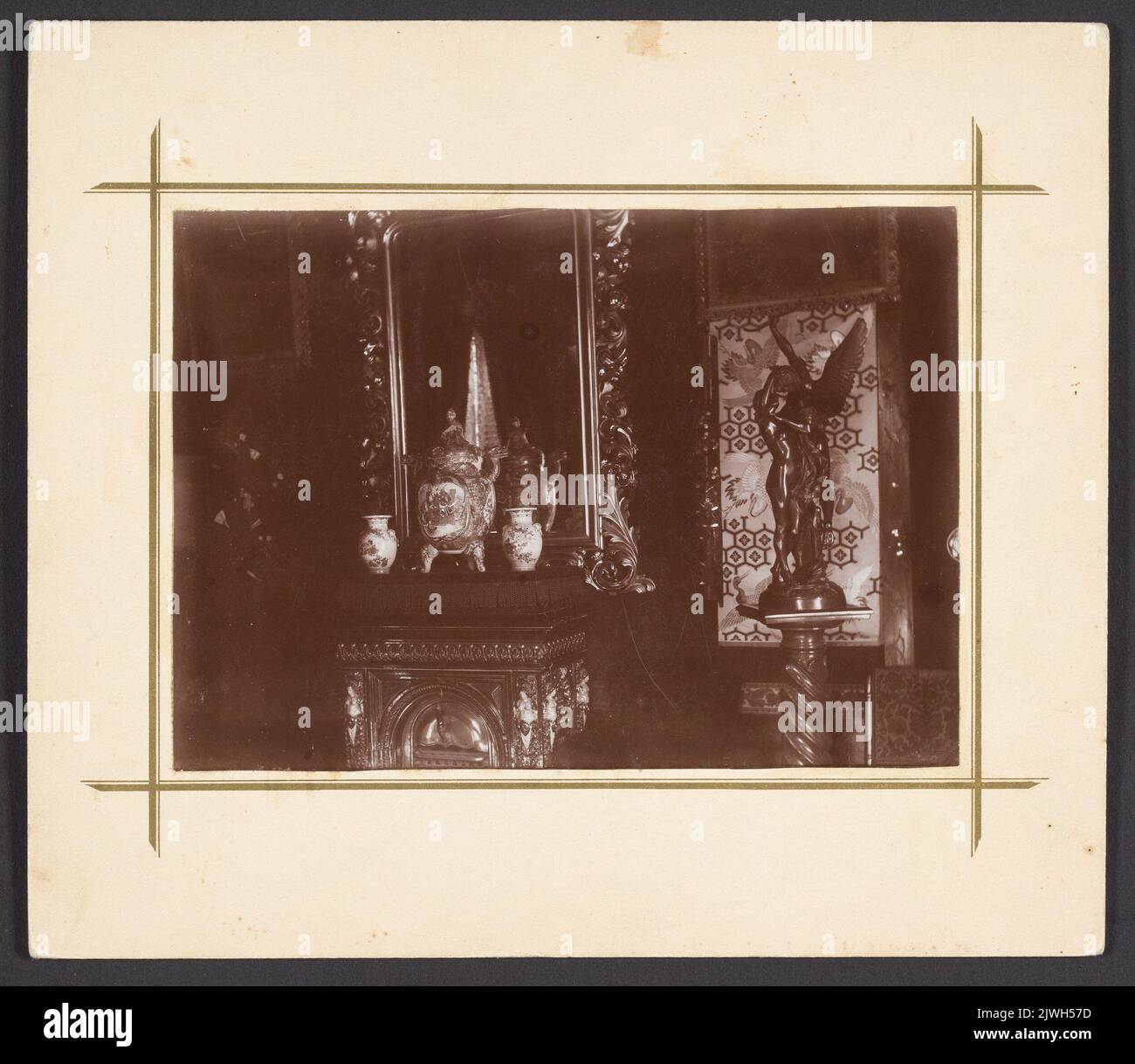 La villa de Henryk Siemiradzki dans la via Gaeta à Rome – intérieur de ...