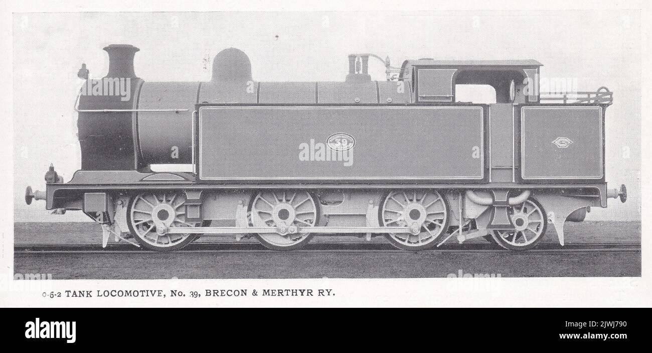 Le magazine des locomotives 1910 Banque de photographies et d’images à ...