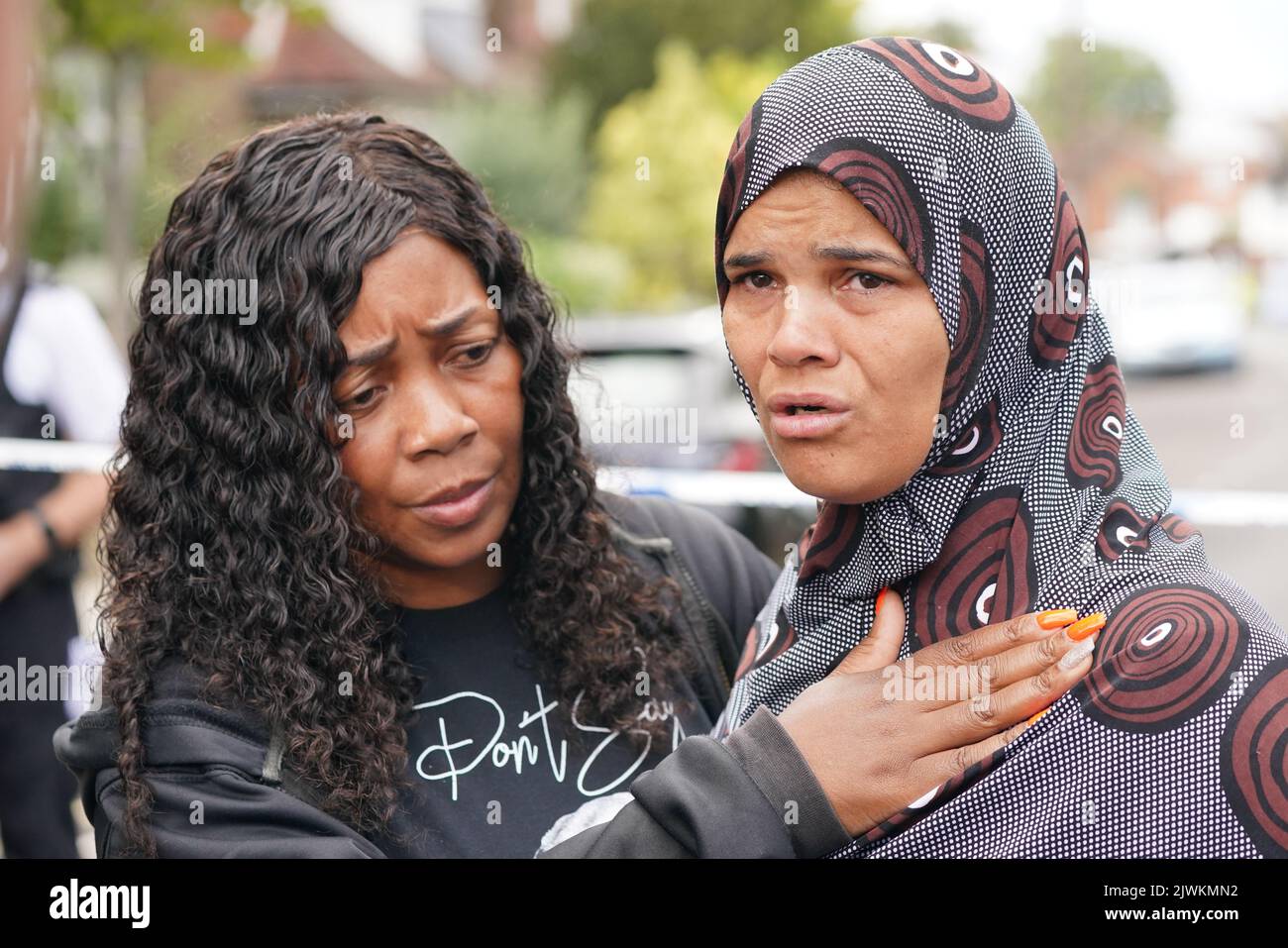 Kimberly Alleyne, 49 ans (à droite), qui a déclaré qu'elle était la ...