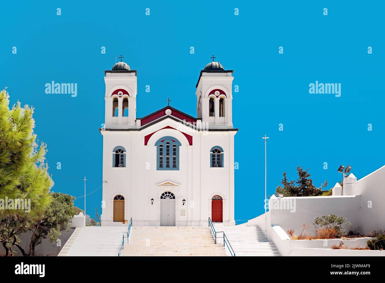 Église de l'Assomption de la Vierge Marie du village de Naoussa sur l ...