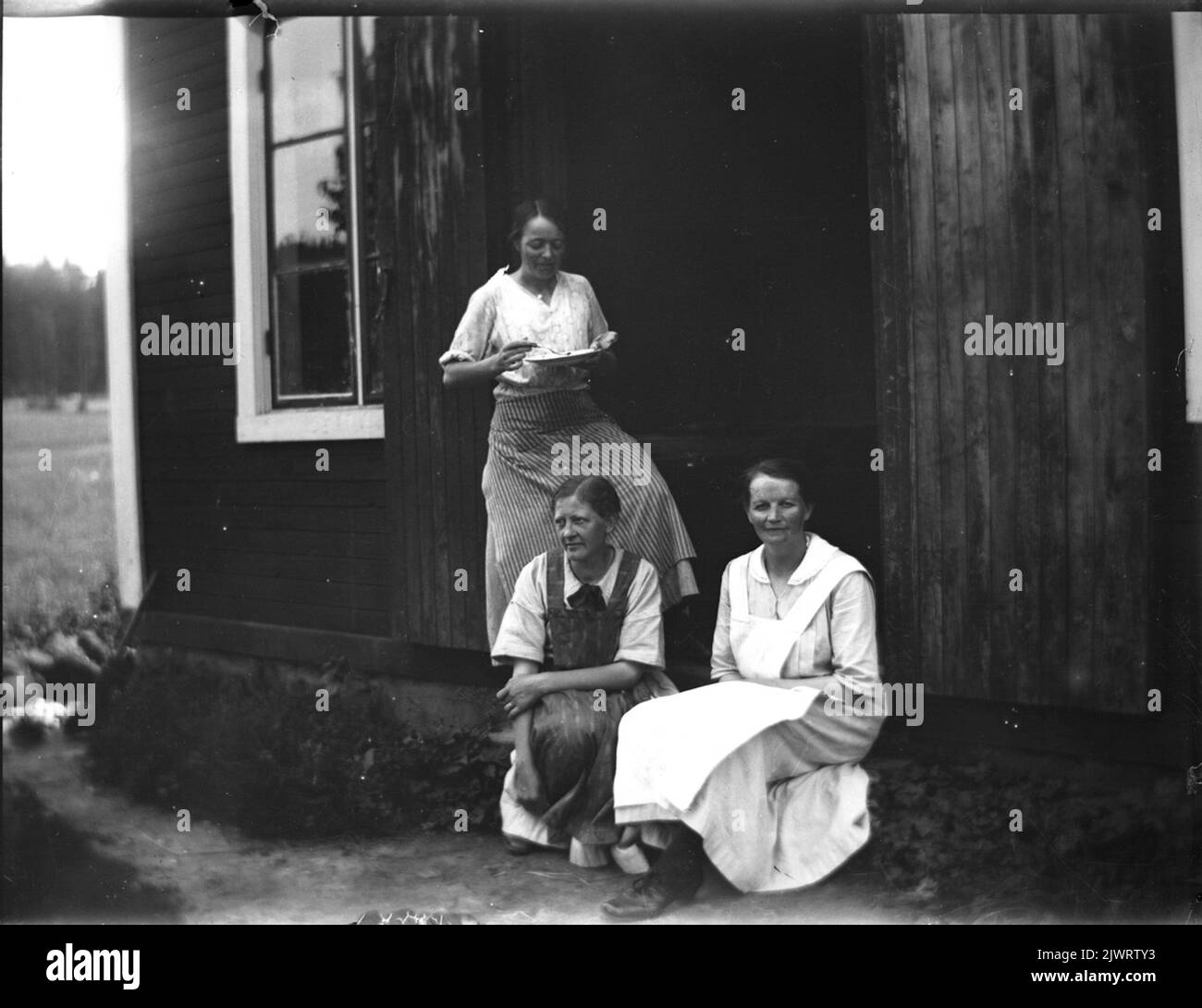 La mère d'Elna Brundin, Anna Larsdotter Olsson, de Hemlinggrind, avait ...