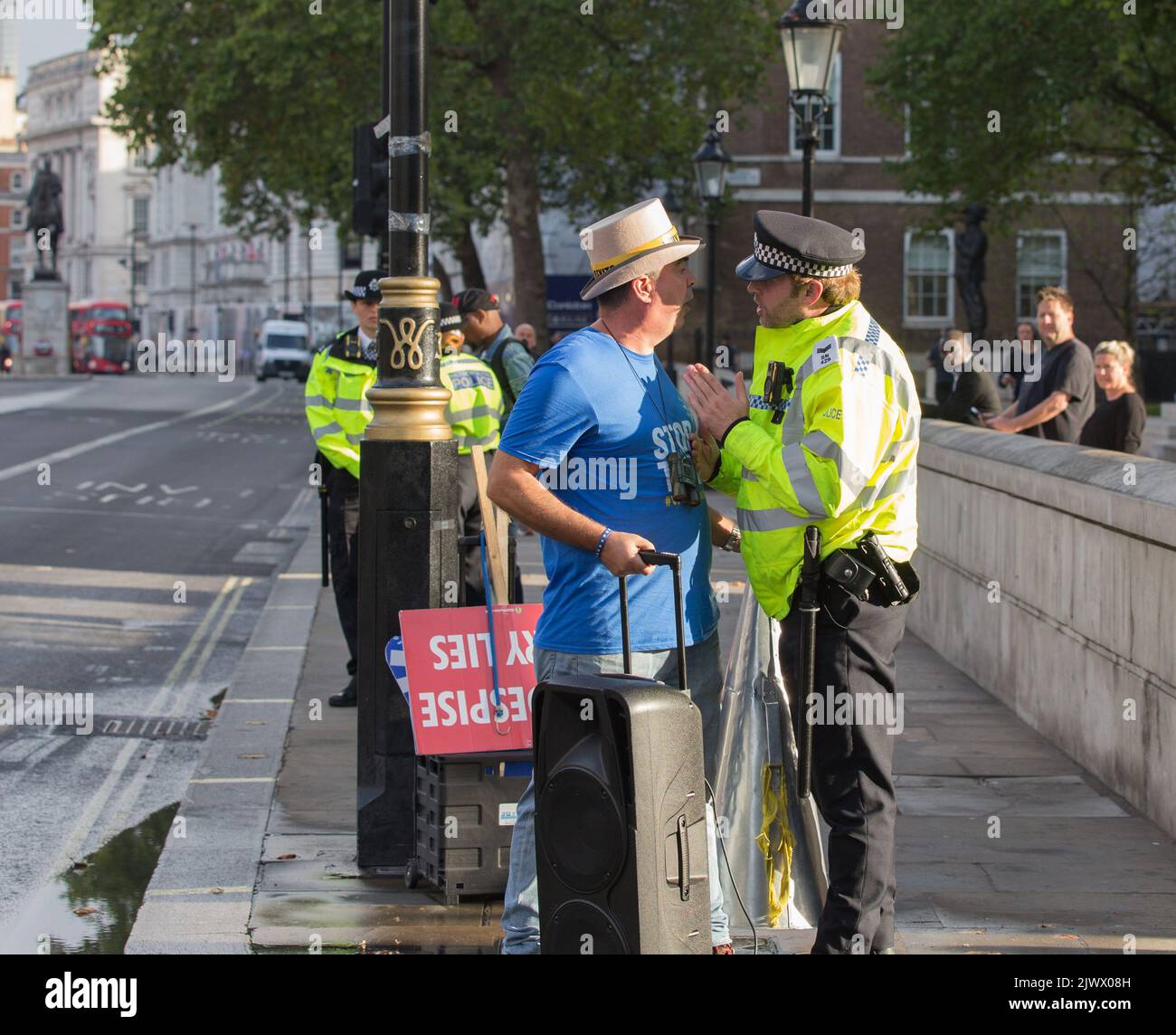 Boris johnson prononce son dernier discours Banque de photographies et ...