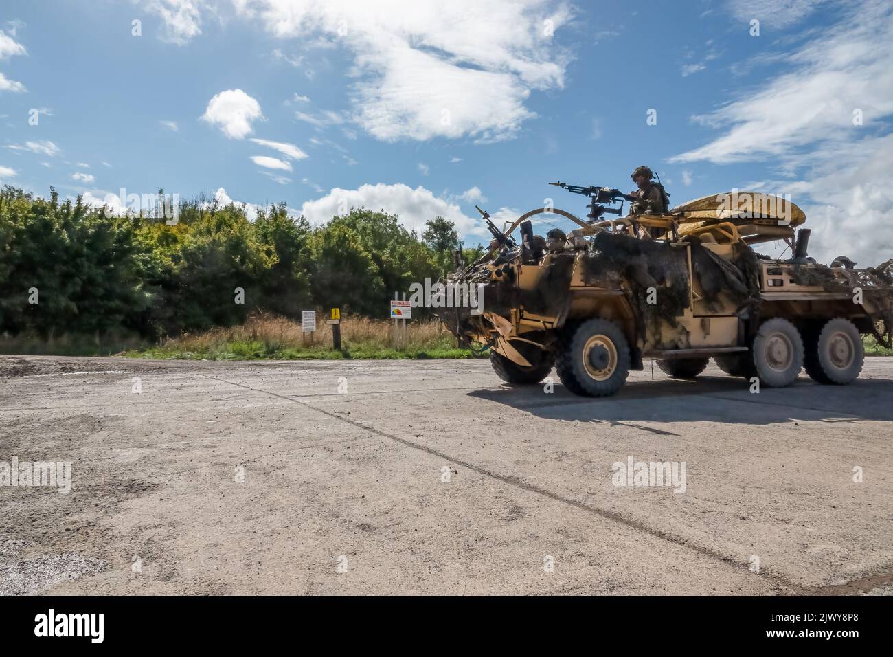 Coyote reconnaissance vehicle Banque de photographies et d’images à ...