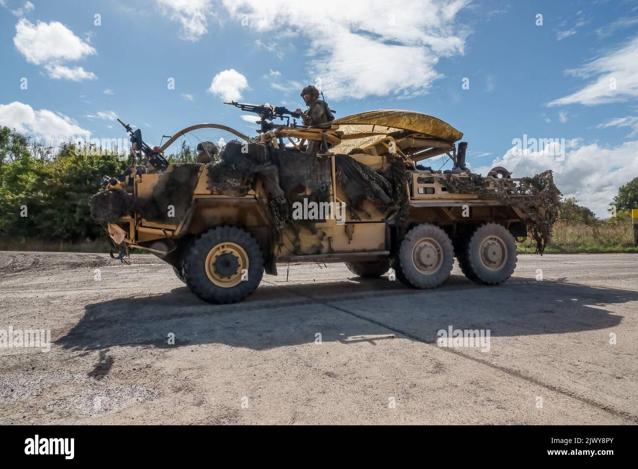 Coyote reconnaissance vehicle Banque de photographies et d’images à ...