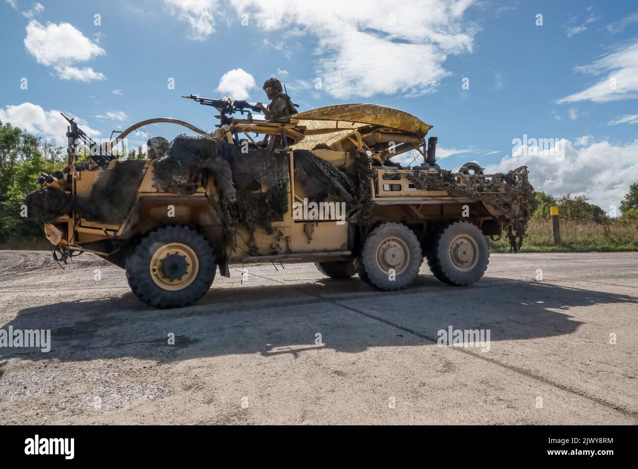 Coyote reconnaissance vehicle Banque de photographies et d’images à ...