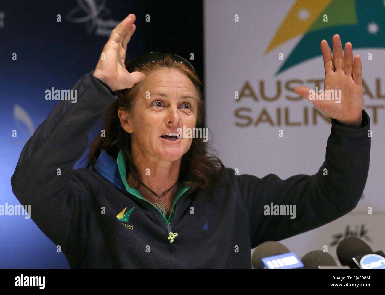 Le marin paralympique Liesl Tesch, qui a été volé au point d'arme à Rio ...
