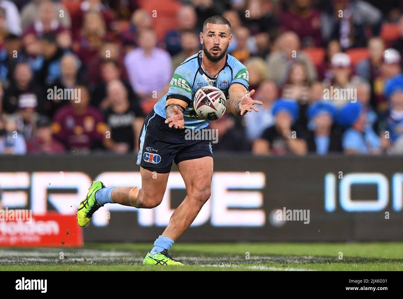 Nathan Peats of the NSW Blues lors du match 1 de la série State of ...