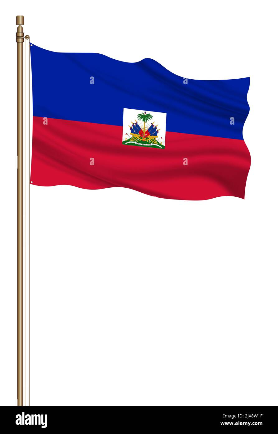 Conception logo drapeau haiti Banque de photographies et d’images à ...