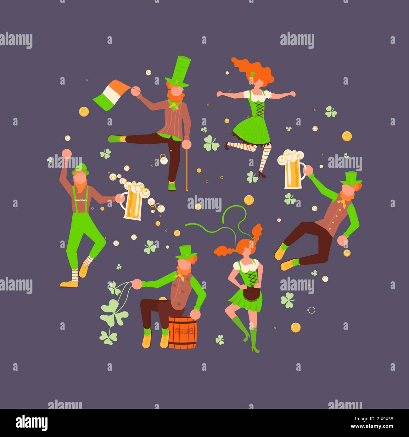 La ronde des farfadets Banque de photographies et d’images à haute ...