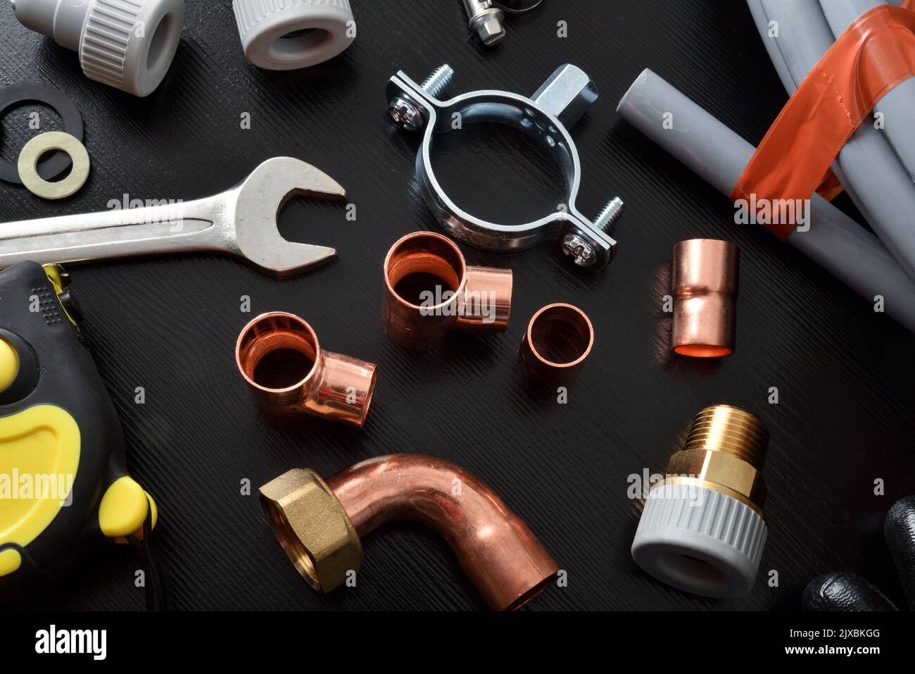 Outils de plomberie Banque de photographies et d’images à haute ...