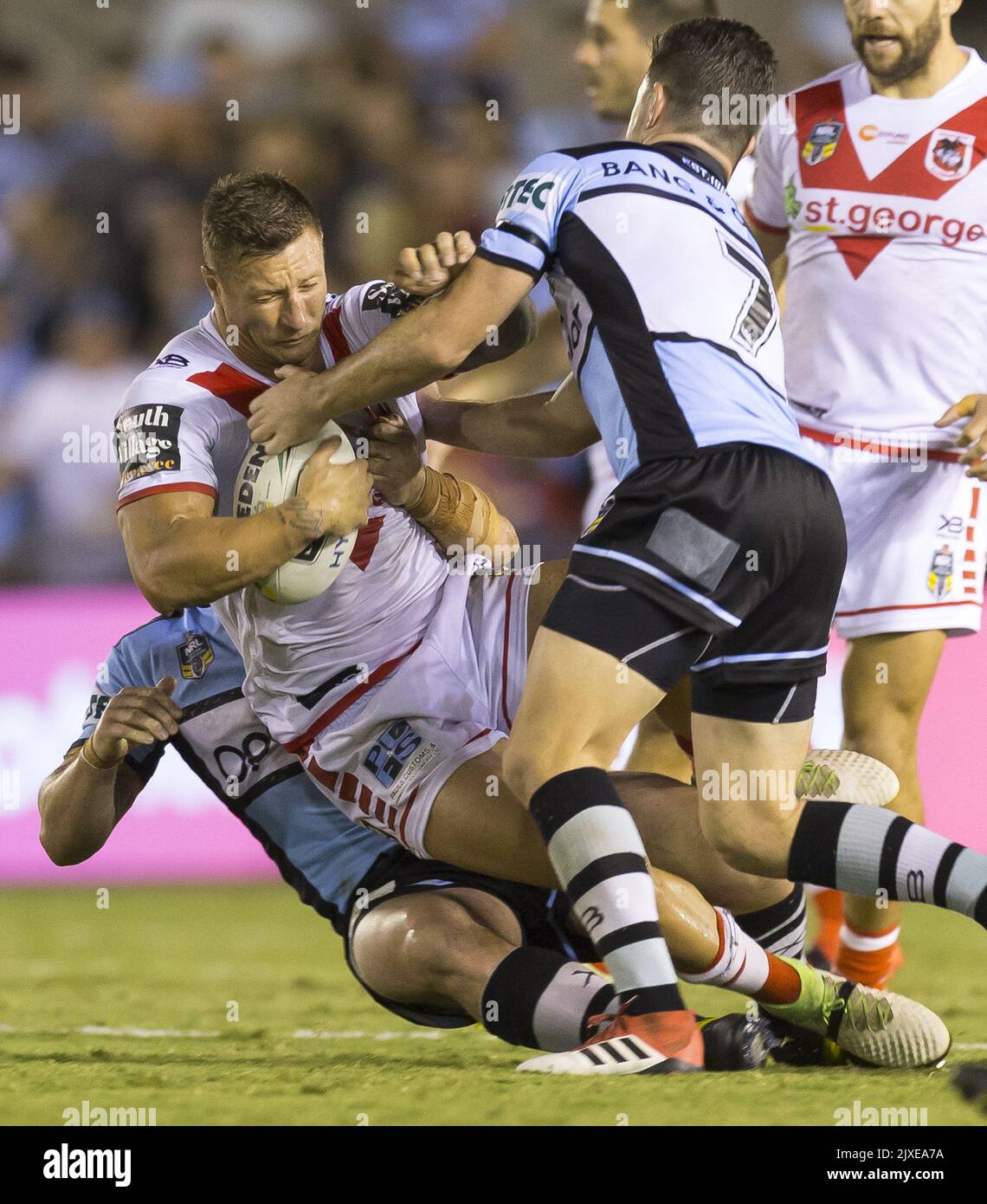 Le match de la série 2 entre les requins de Cronulla Sutherland et les ...