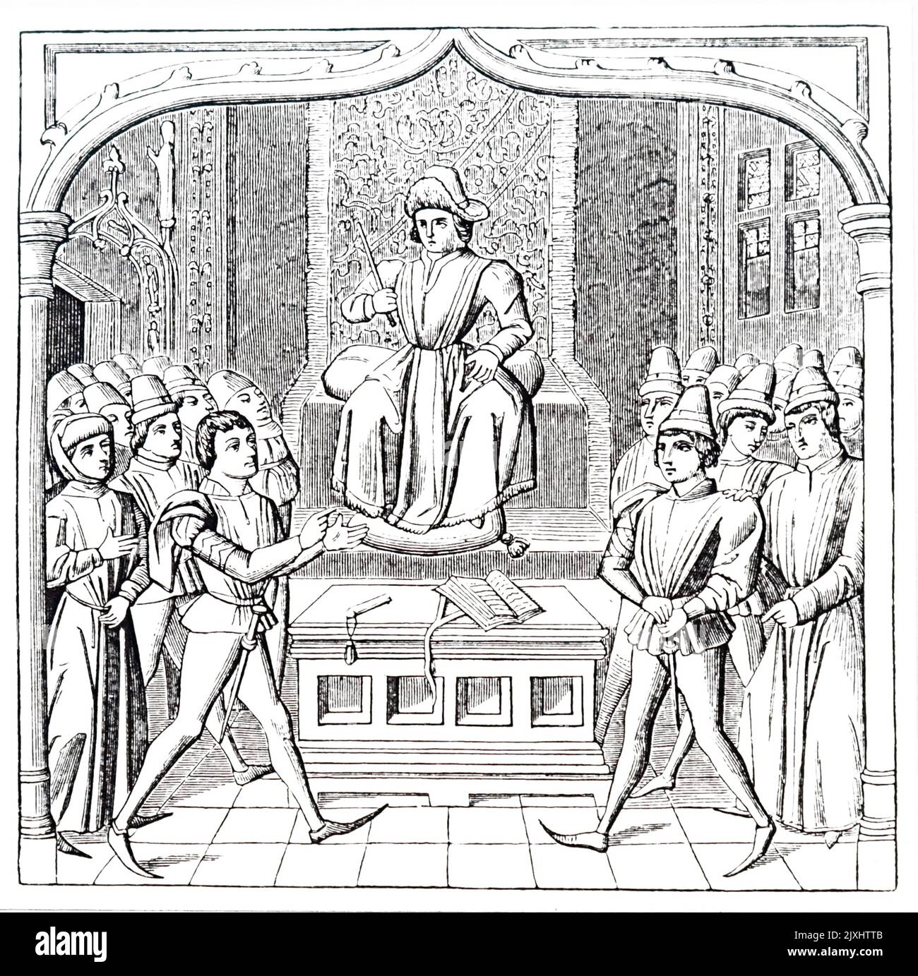 Judicial duel Banque de photographies et d’images à haute résolution ...