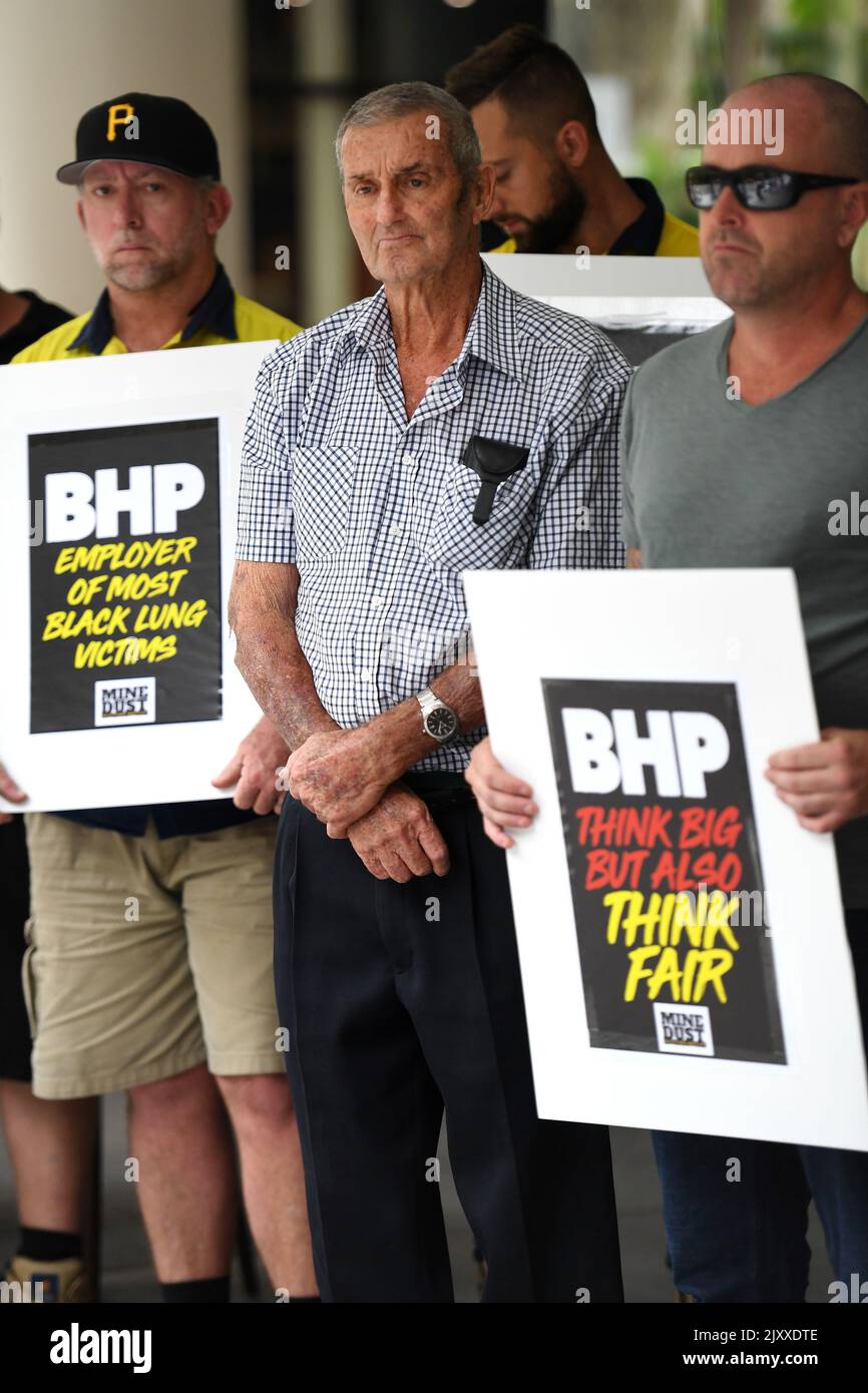 Les anciens mineurs et les victimes de la maladie pulmonaire noire ...
