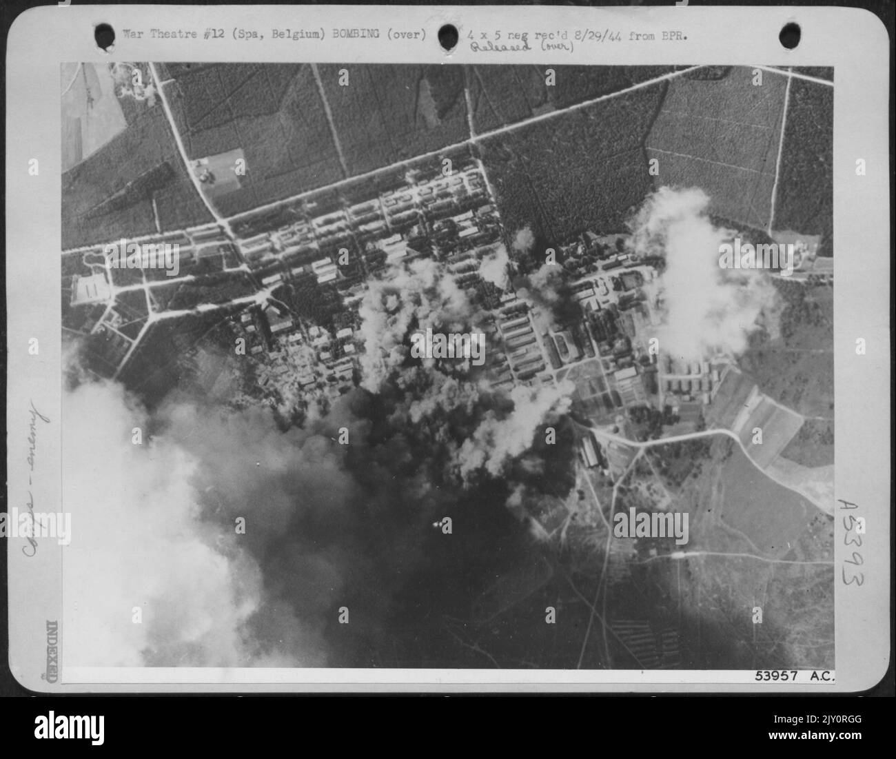 Sur la frontière germano-belge près de Spa, la Belgique se trouve le ...