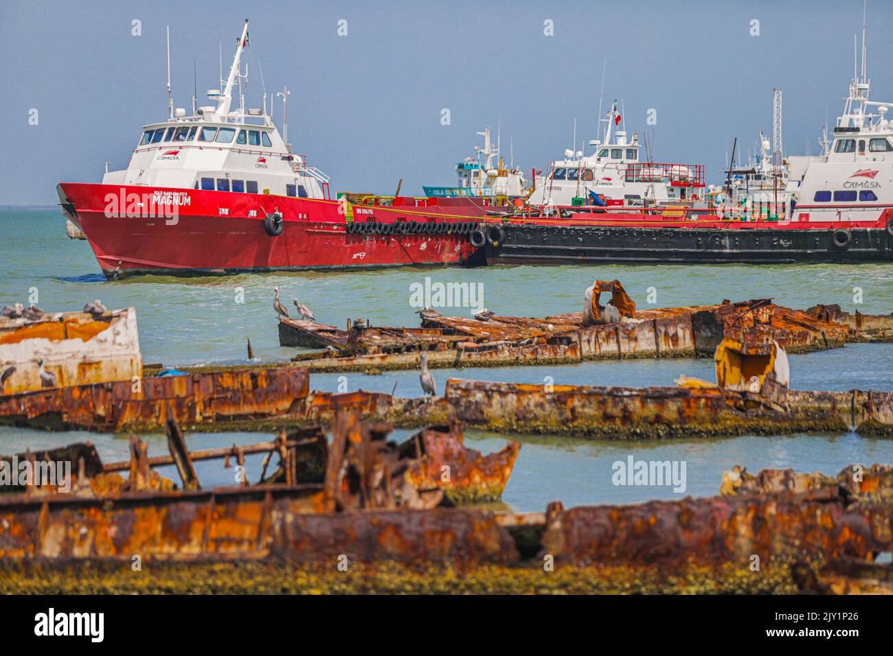 Bateaux, bateaux de pêche, navire, navires avec opérations sur les ...