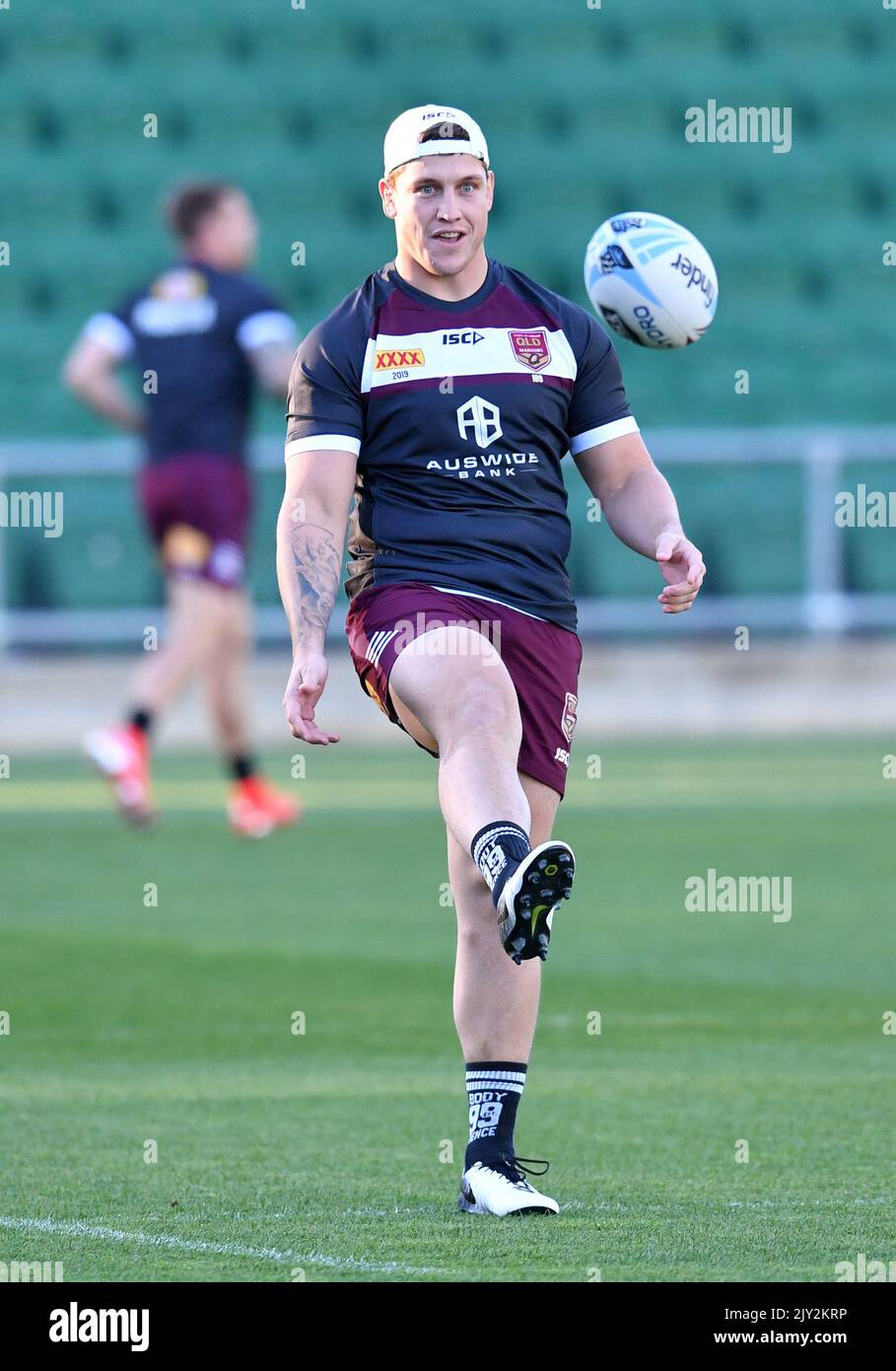 Jarrod Wallace de l'équipe de l'État d'origine du Queensland est vu ...