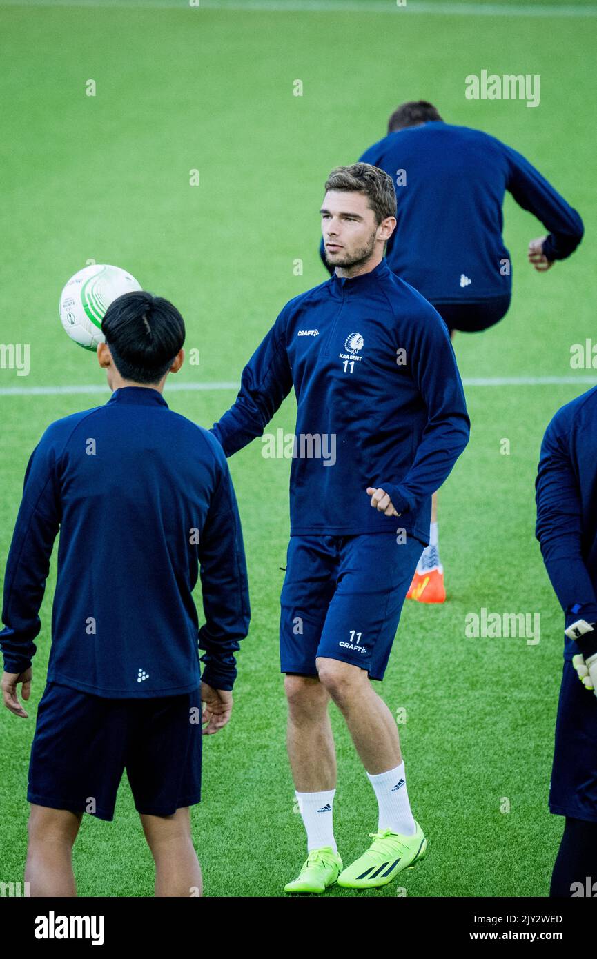 Hugo Cuypers de Gent photographié en action lors d'une session d ...