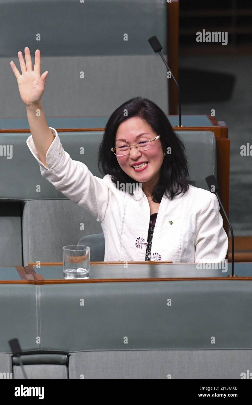 La députée de Chisholm Gladys Liu fait une vague après avoir prononcé ...