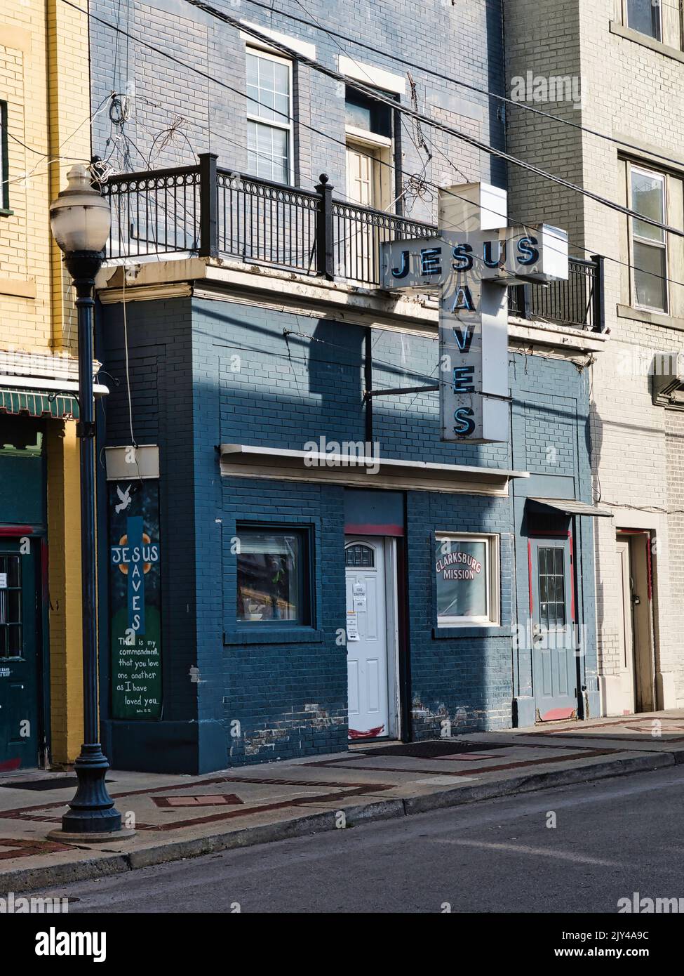 Jesus saves sign Banque de photographies et d’images à haute résolution ...