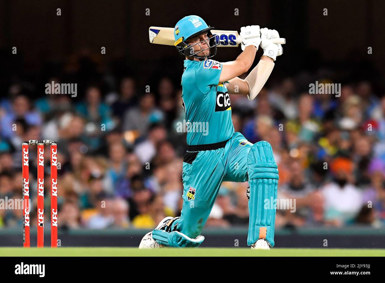 Mark Steketee des chauves-souris lors du match de cricket de la Grande ...