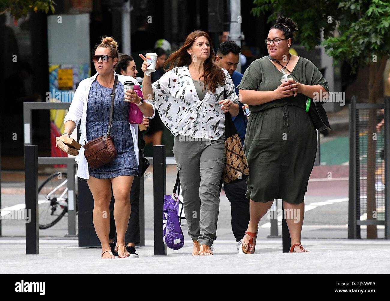 La famille et les partisans du meurtre accusés Tuhirangi-Thomas Tahiata ...
