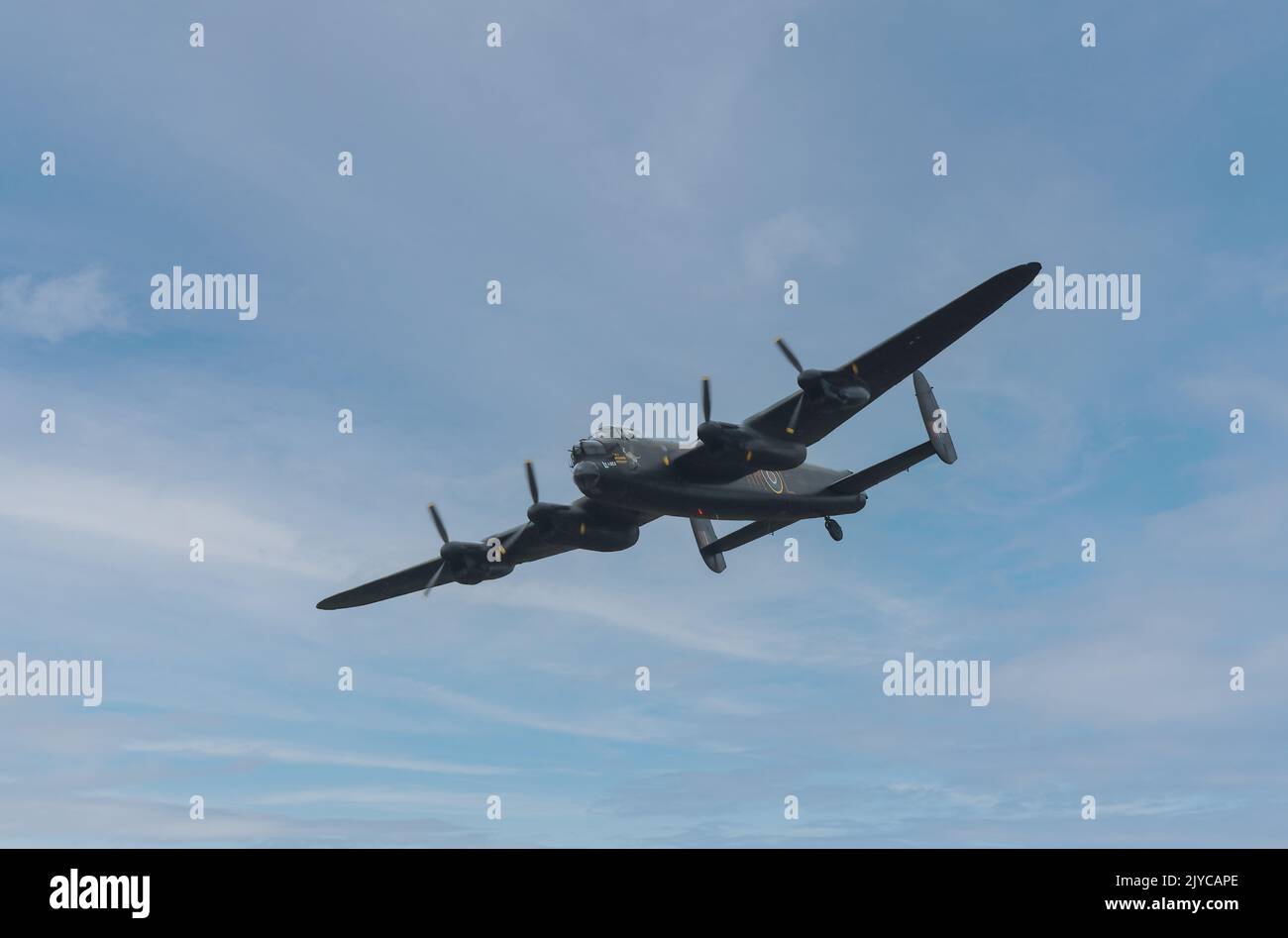 Lancaster bomber silhouette Banque de photographies et d’images à haute ...