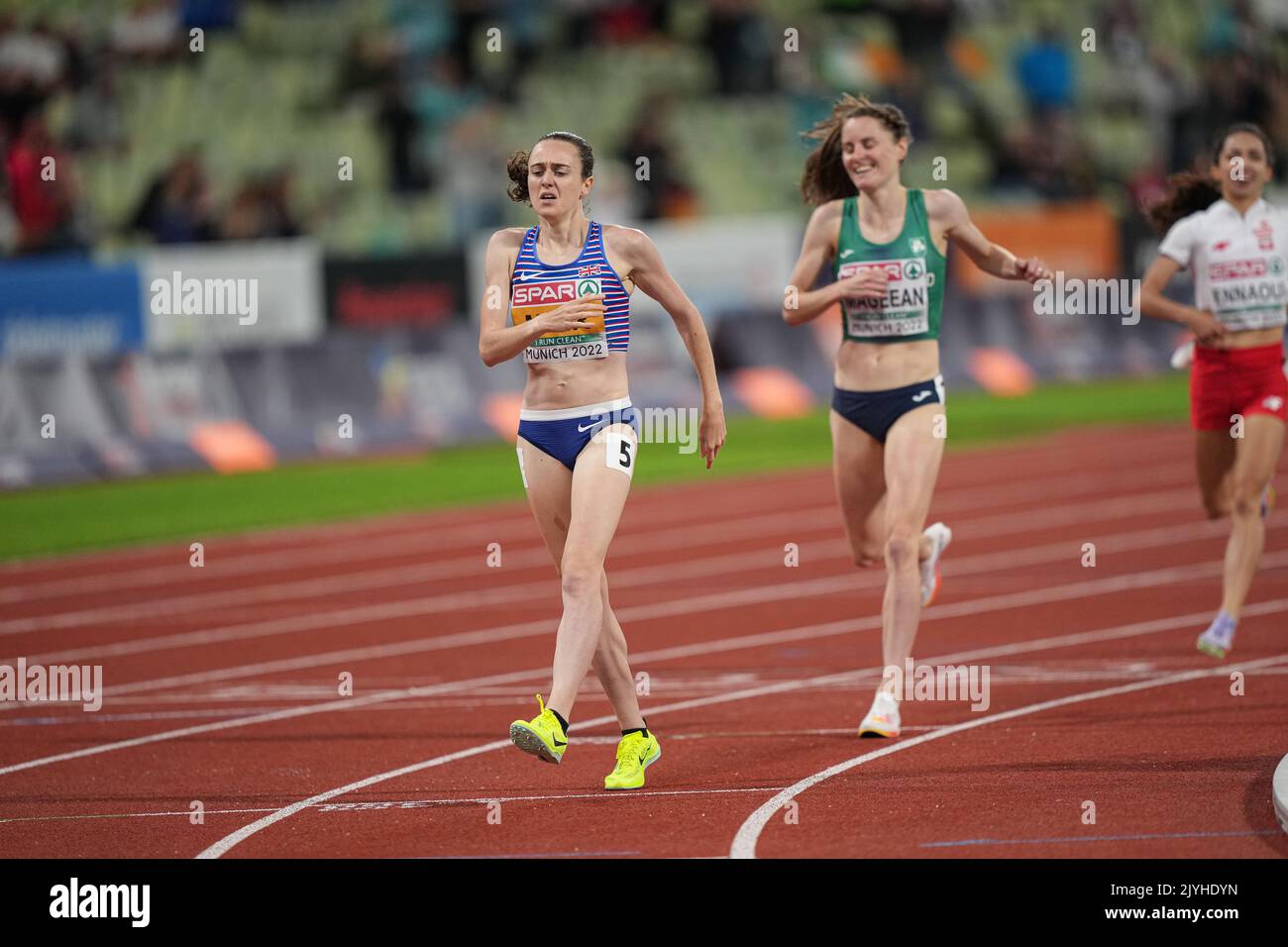 Laura Muir a remporté les 1500 mètres aux championnats européens d ...