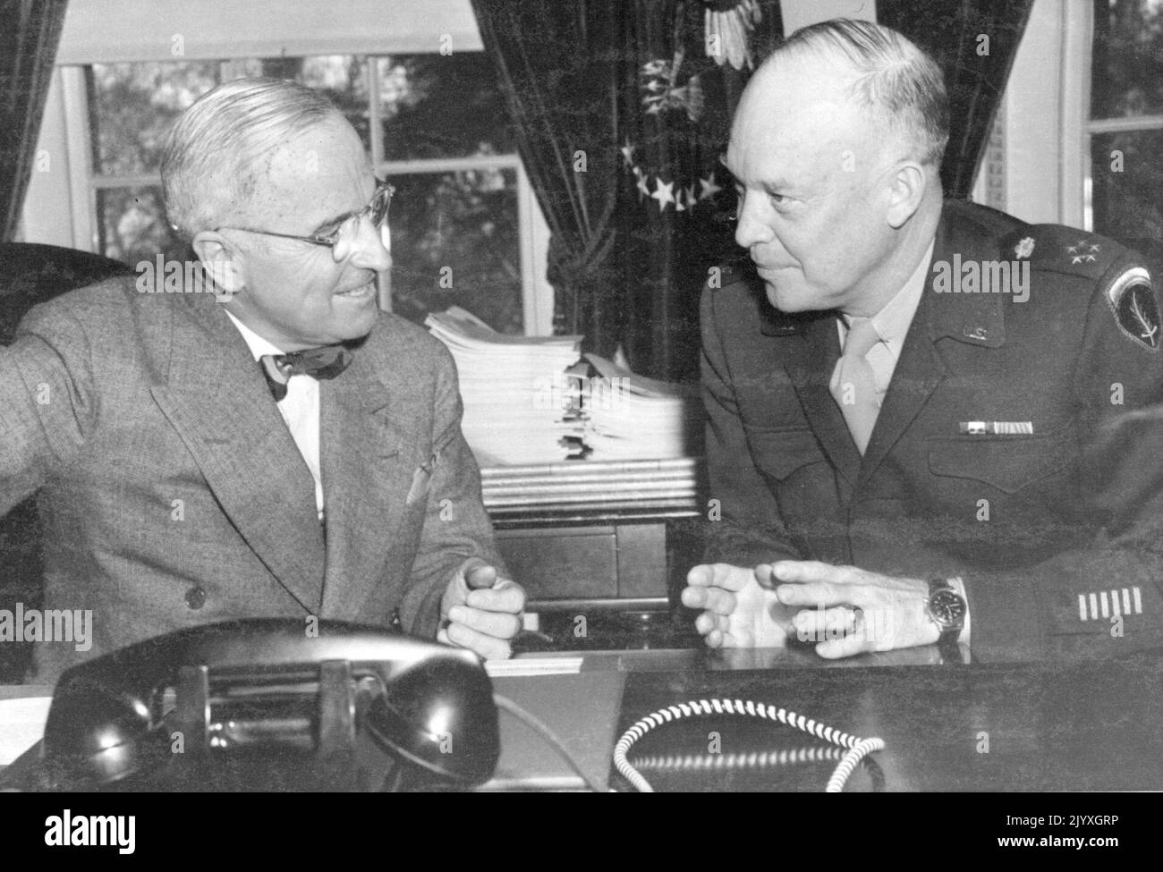 Truman eisenhower white house Banque de photographies et d’images à ...