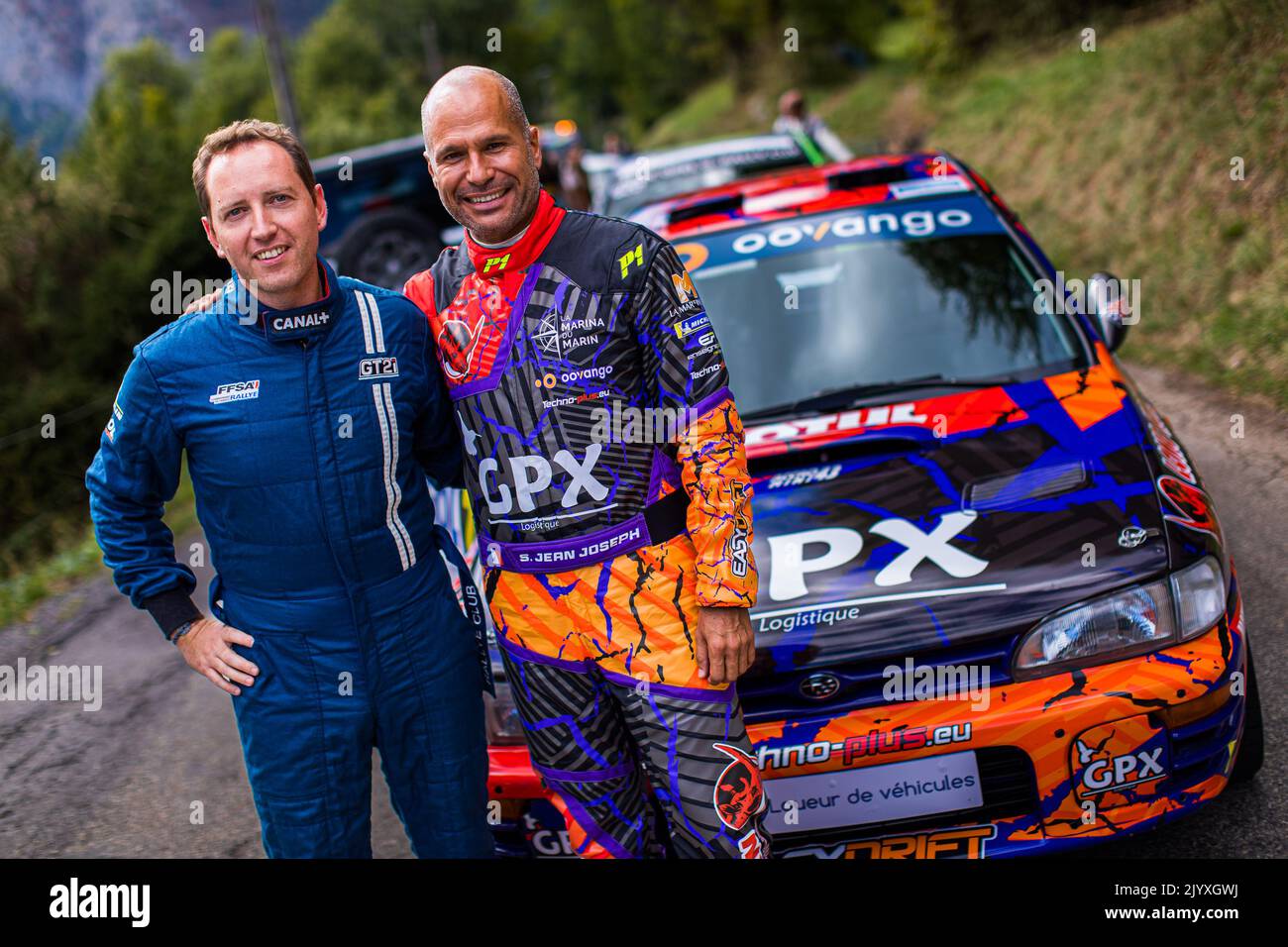 JEAN-JOSEPH Simon, FLACON Julien, Subaru Impreza 555, portrait pendant ...