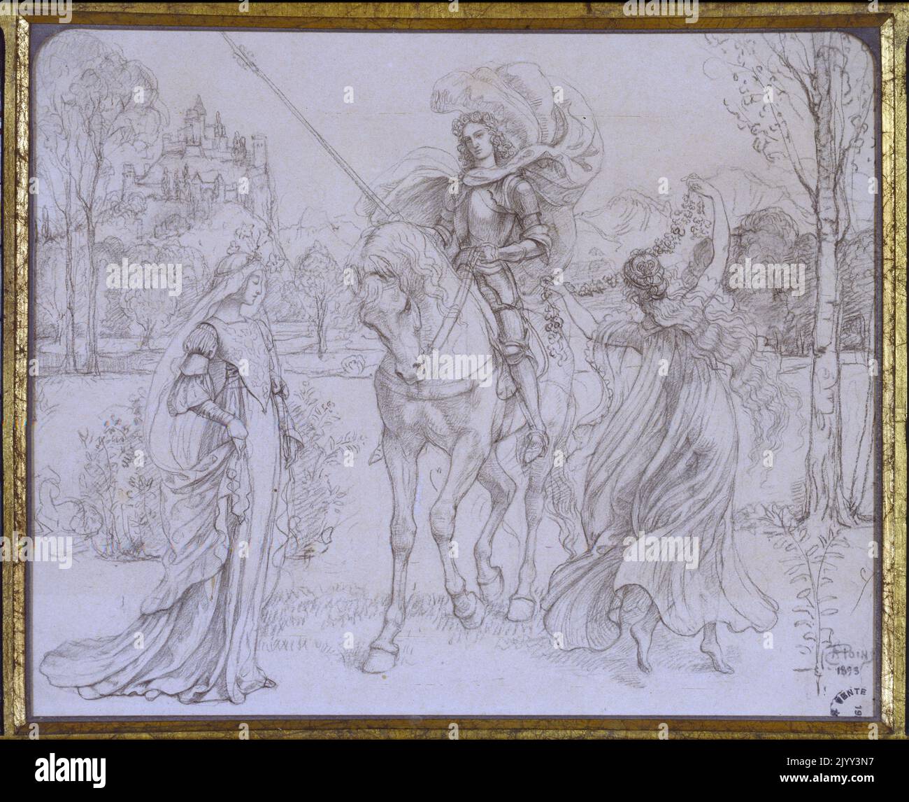 Chevalier dessin Banque de photographies et d’images à haute résolution ...