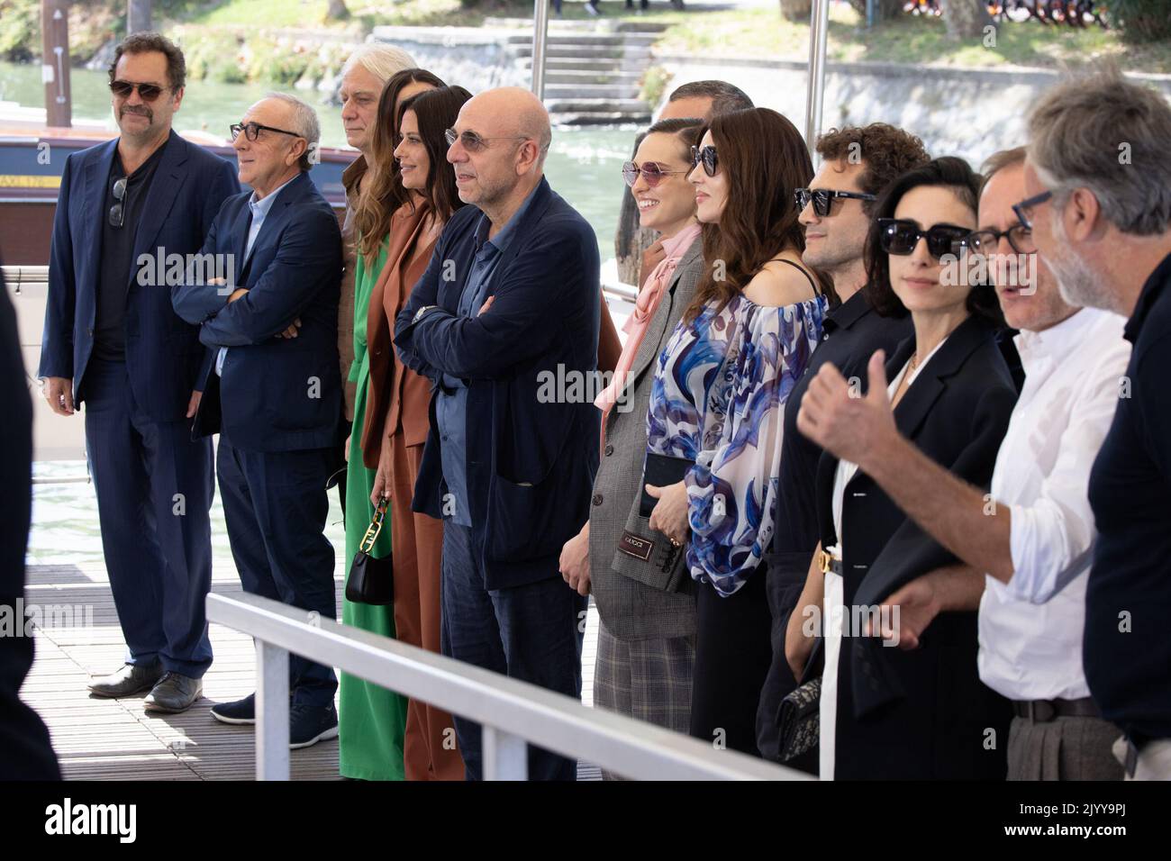 Venise, Italie. 08 septembre 2022, (G-D) Diego Ribon, Silvio Orlando ...