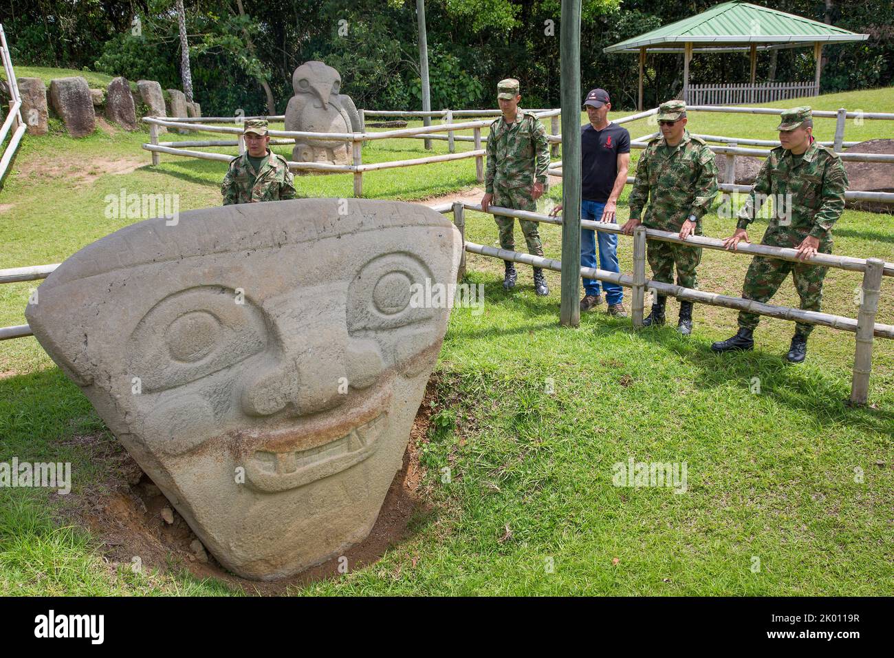 Colombie, San Agustin, Parque Arqueologico de San Agustin ou le Parc ...