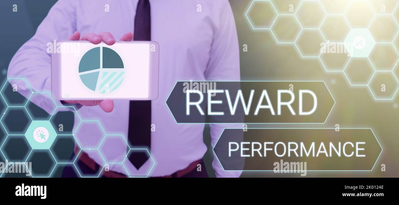 Légende conceptuelle récompense Performance Appréciation reconnaître la ...