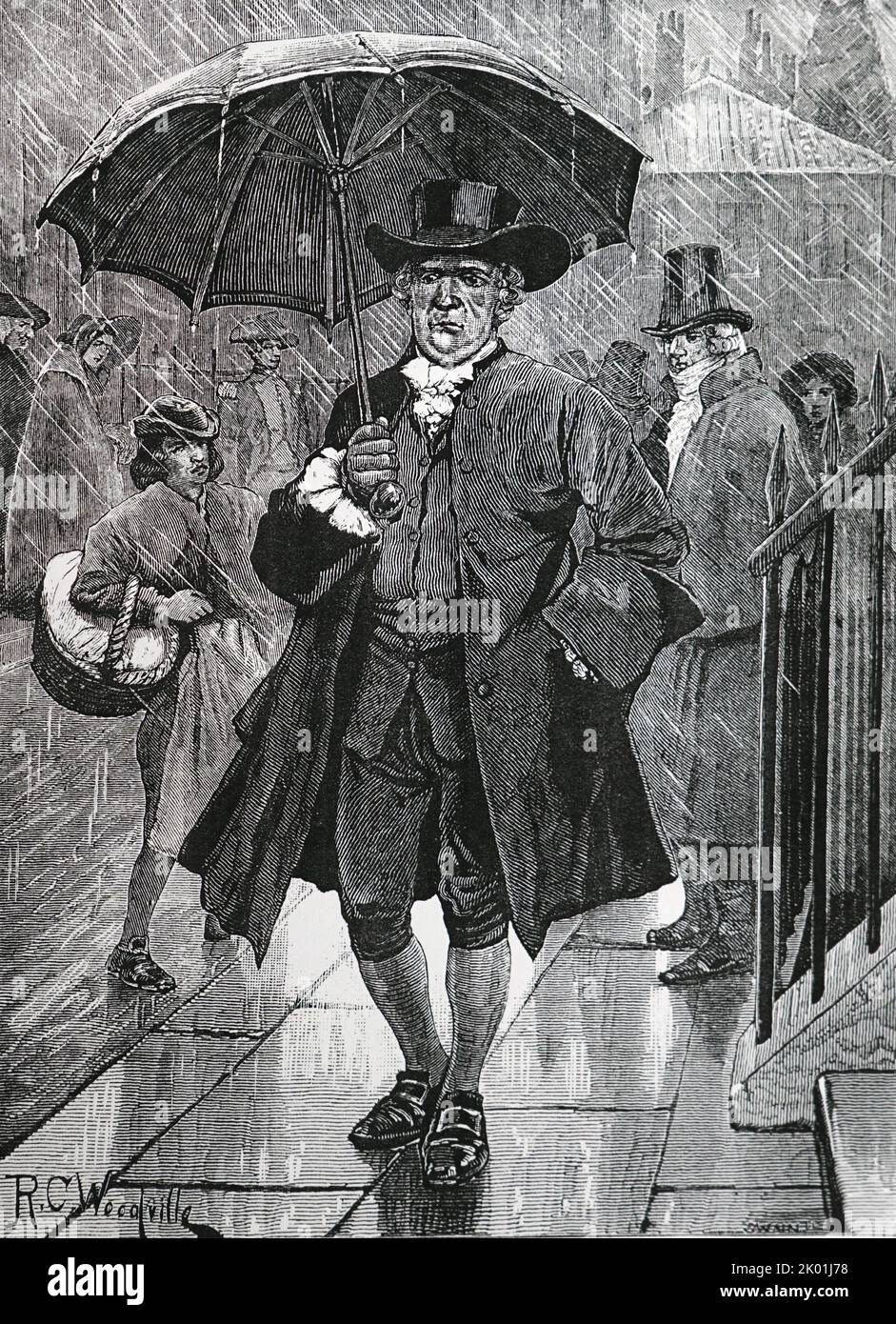 Jonas hanway 1712 1786 Banque de photographies et d’images à haute ...
