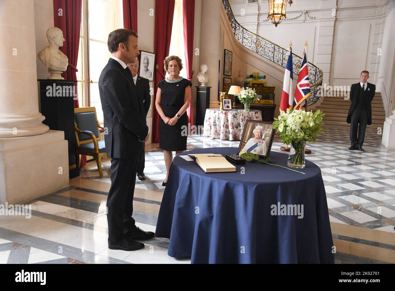 Paris, France, 09/09/2022, le président de la République française ...