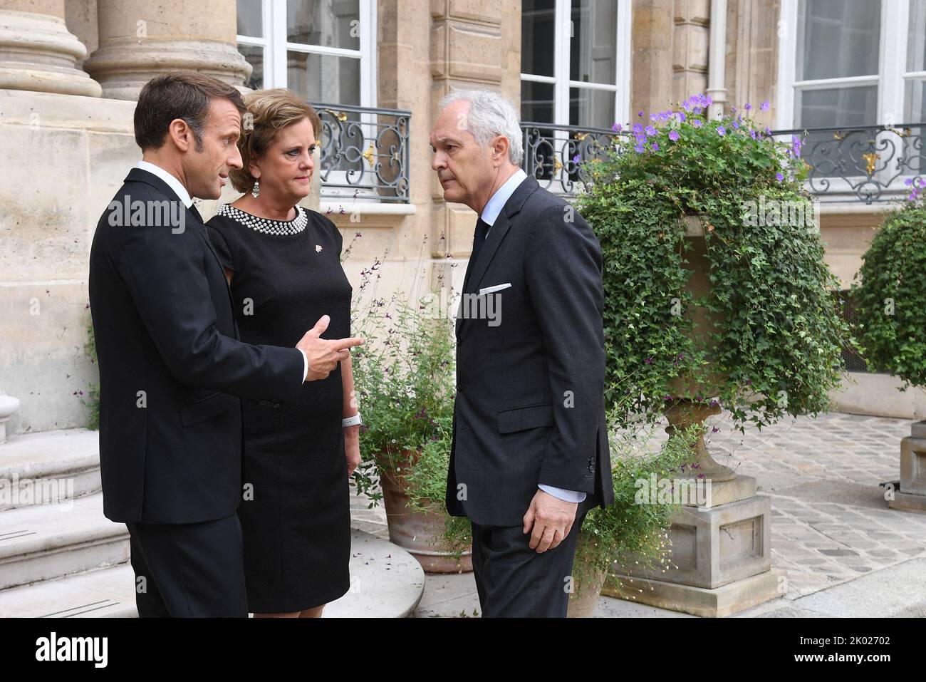 Paris, France, 09/09/2022, l'ambassadeur britannique en France Menna ...