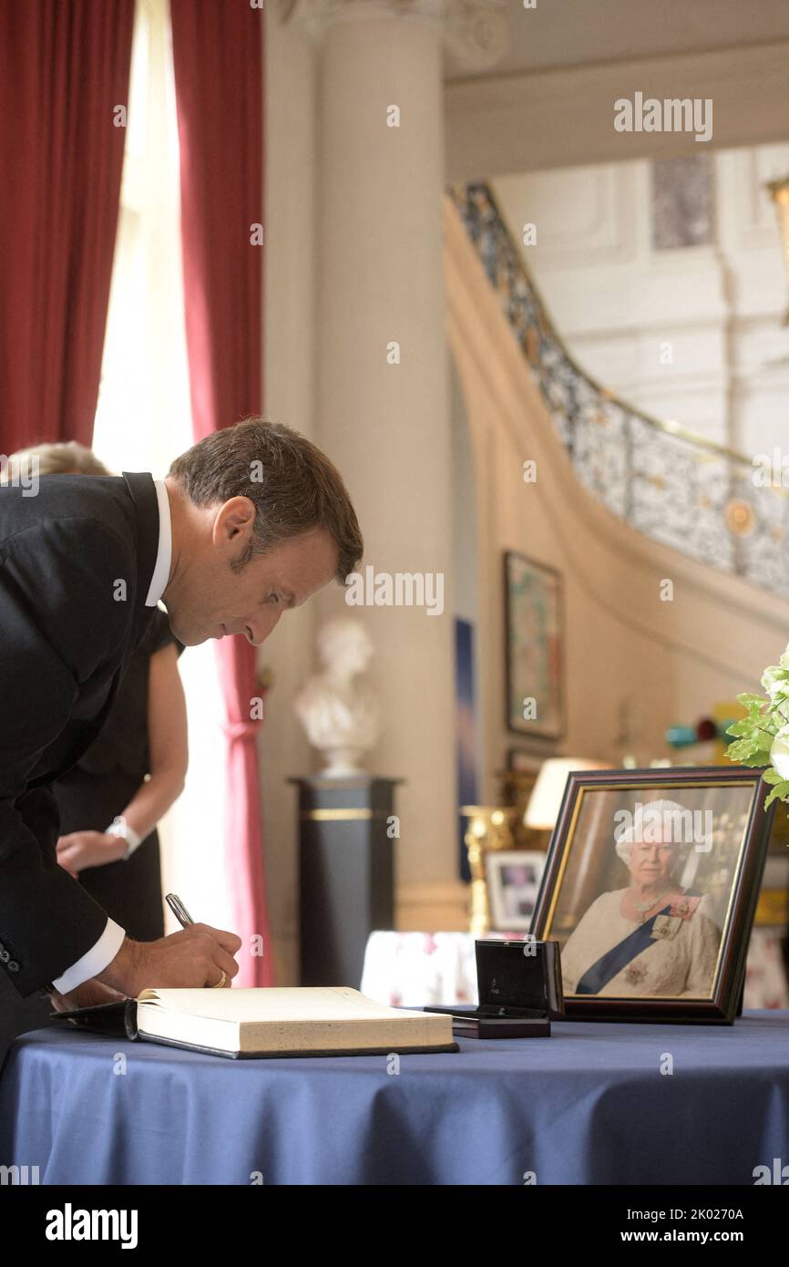 Paris, France, 09/09/2022, le président de la République française ...