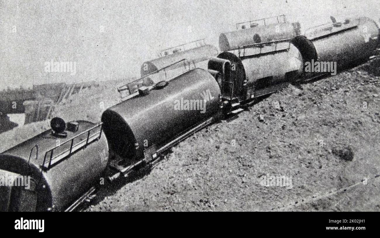 Sabotage de train Banque de photographies et d’images à haute ...