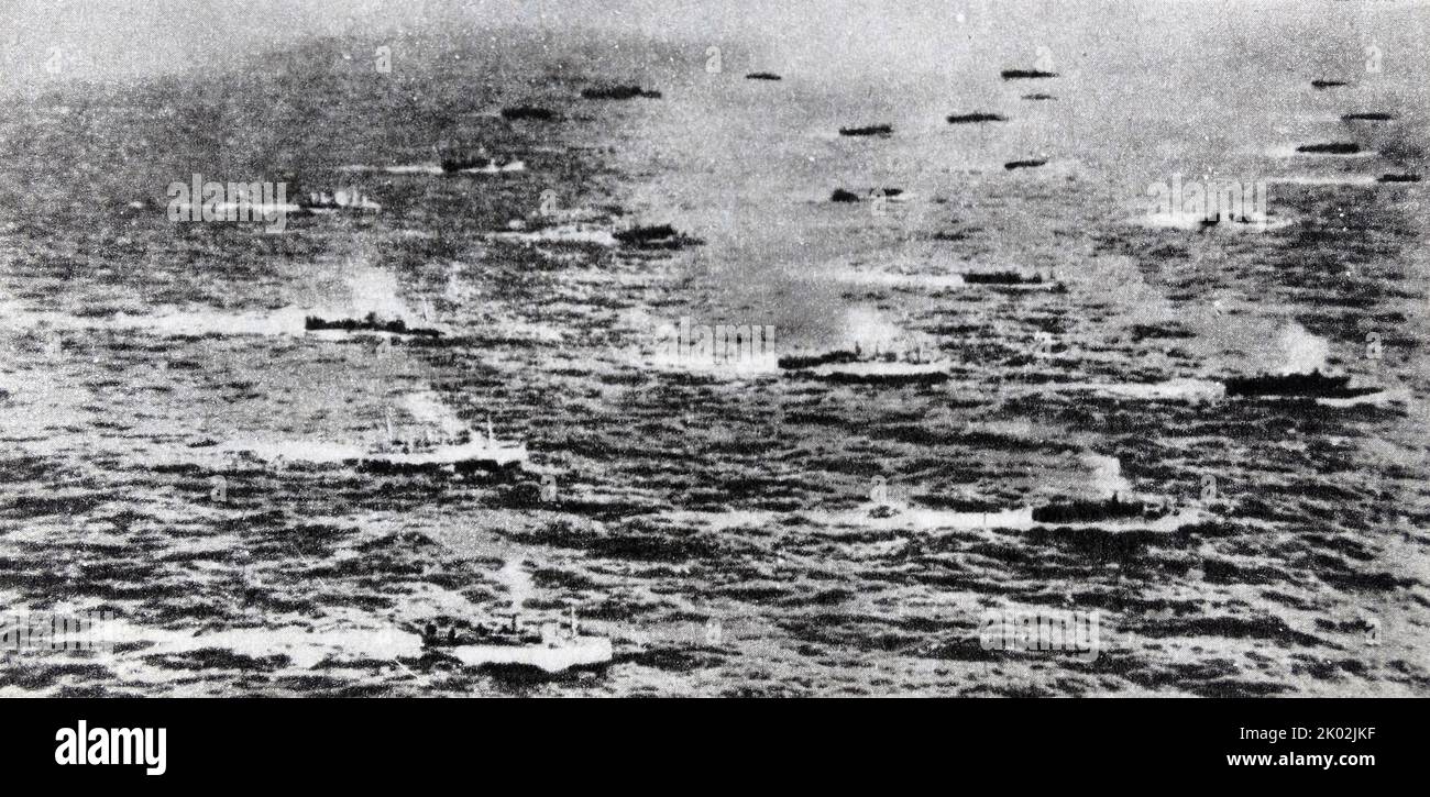 Atlantic convoy 1944 Banque de photographies et d’images à haute ...