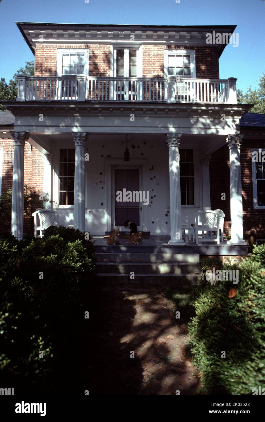 Prince George, Virginie. ÉTATS-UNIS. 9/1993. Lower Brandon Plantation ...