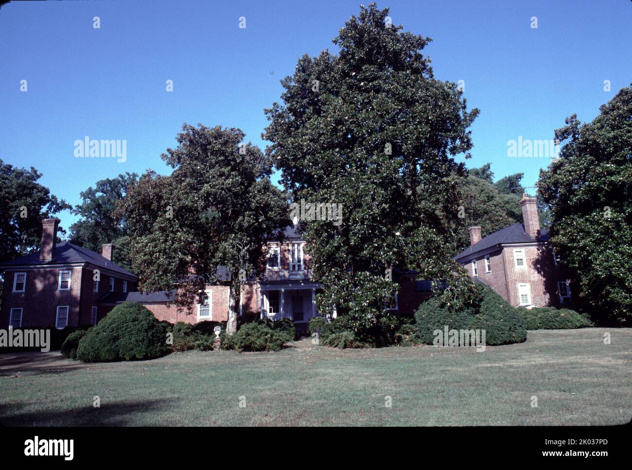 Prince George, Virginie. ÉTATS-UNIS. 9/1993. Lower Brandon Plantation ...