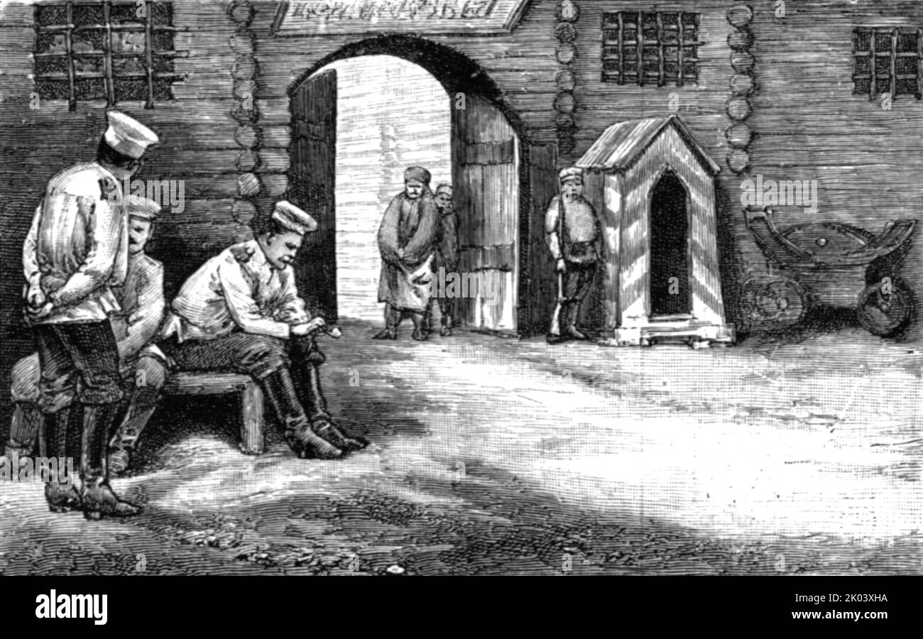 « Traitement de ses prisonniers par la Russie ; Notes à Kharsakov ...