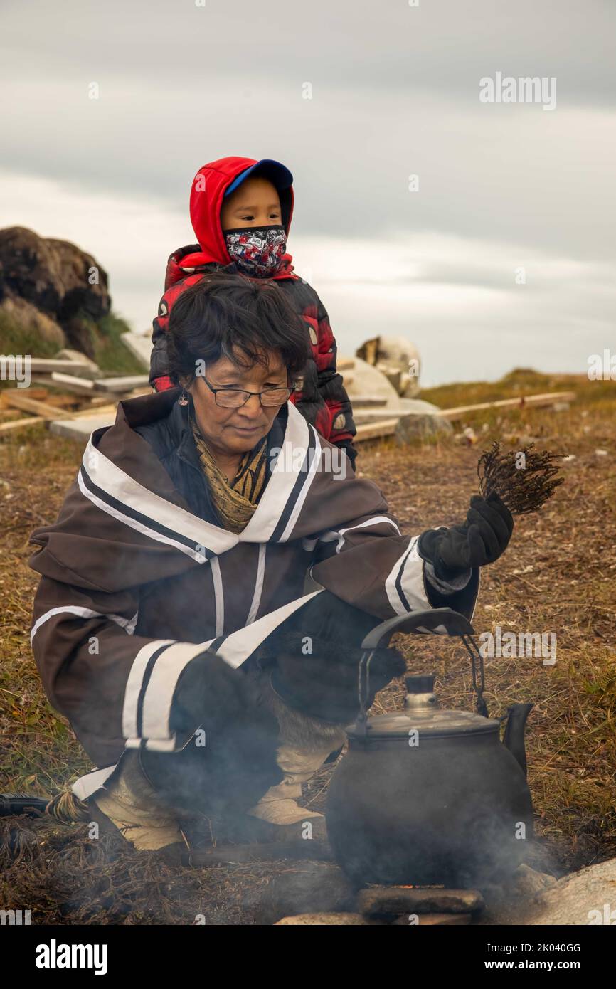 Inuit woman canada Banque de photographies et d’images à haute ...