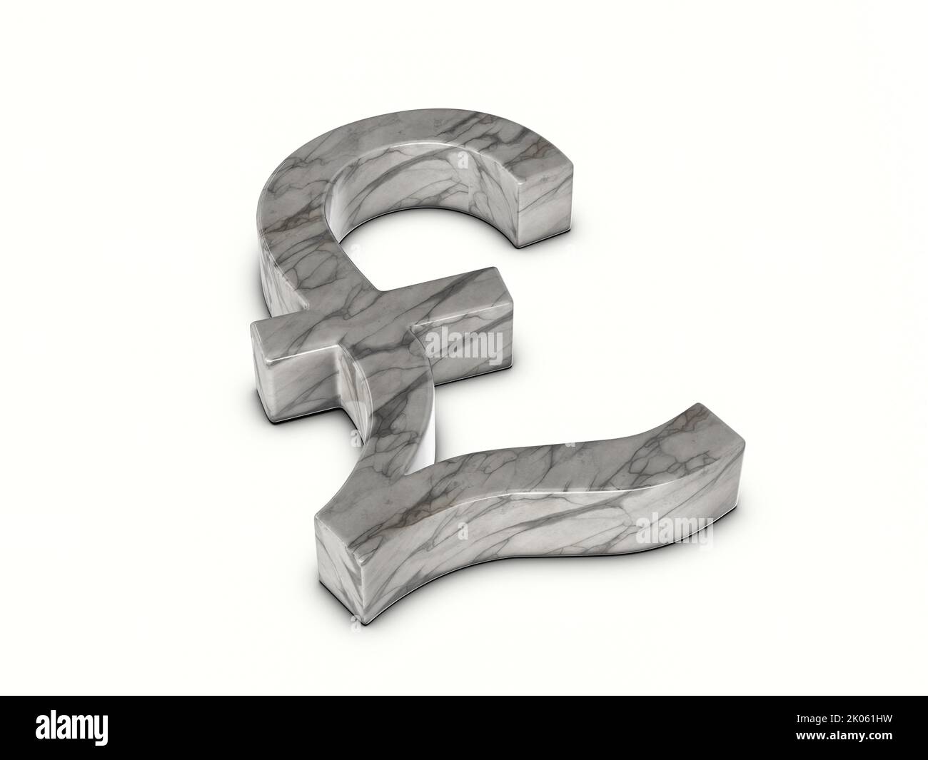 Symbole carré en marbre sur fond blanc. illustration 3d Photo Stock - Alamy