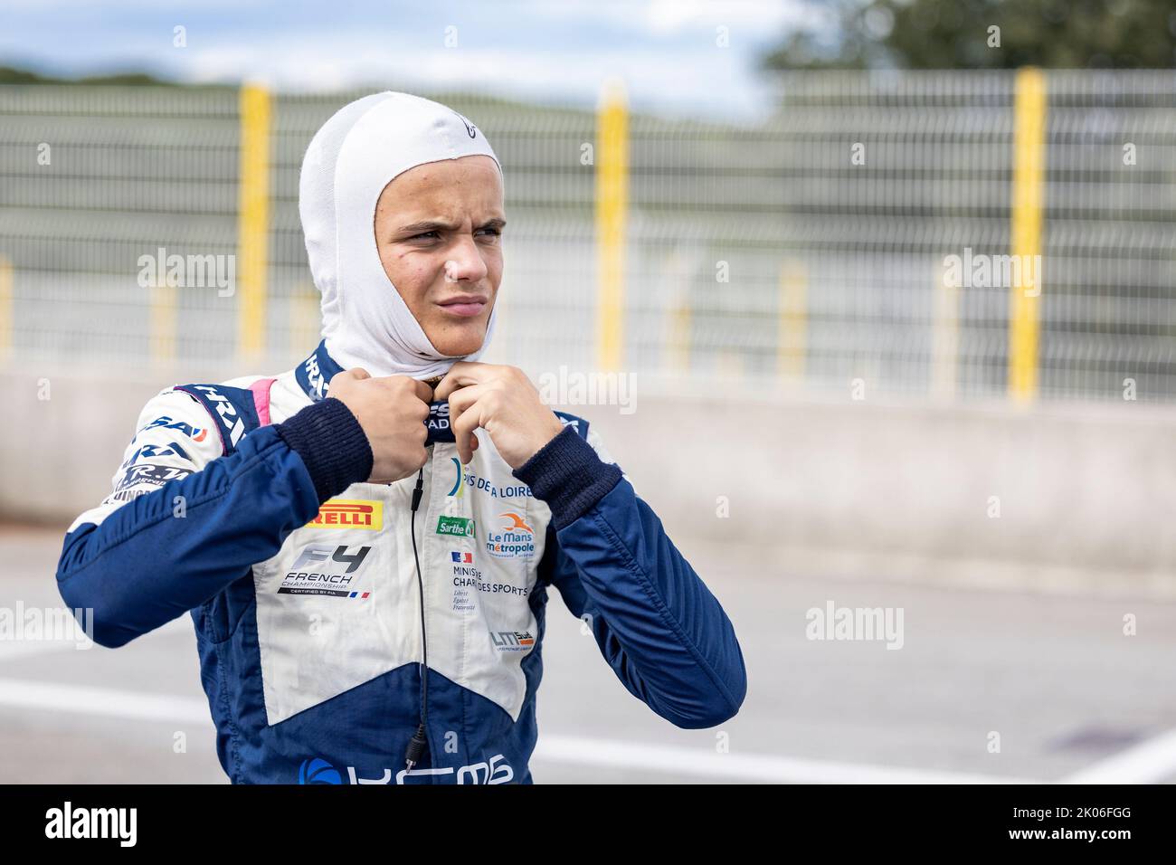 SARRAZIN Pablo (fra), Formule 4 - Mygale génération 2, portrait lors de ...