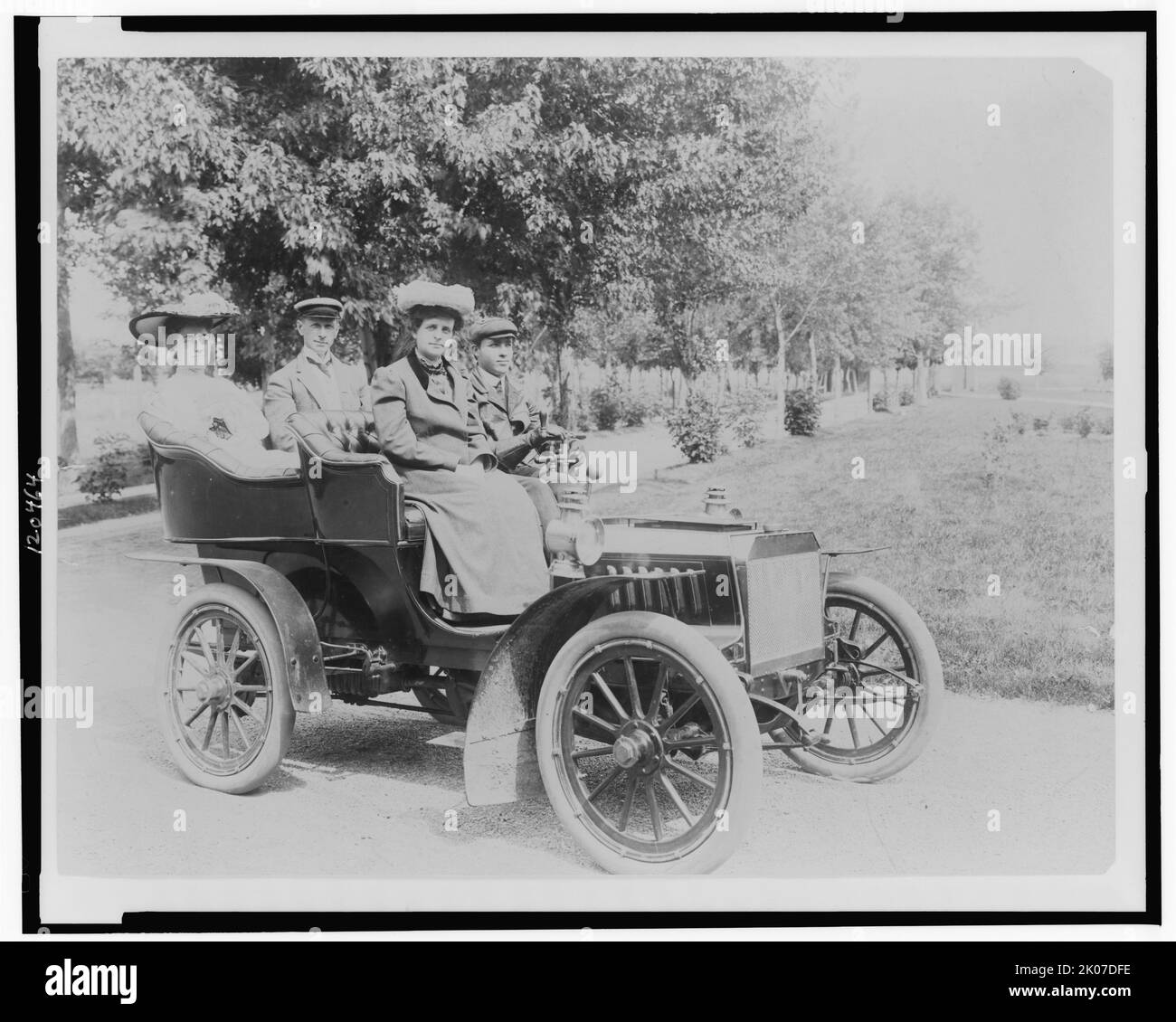 1900s american vintage car automobile Banque d'images noir et blanc - Alamy