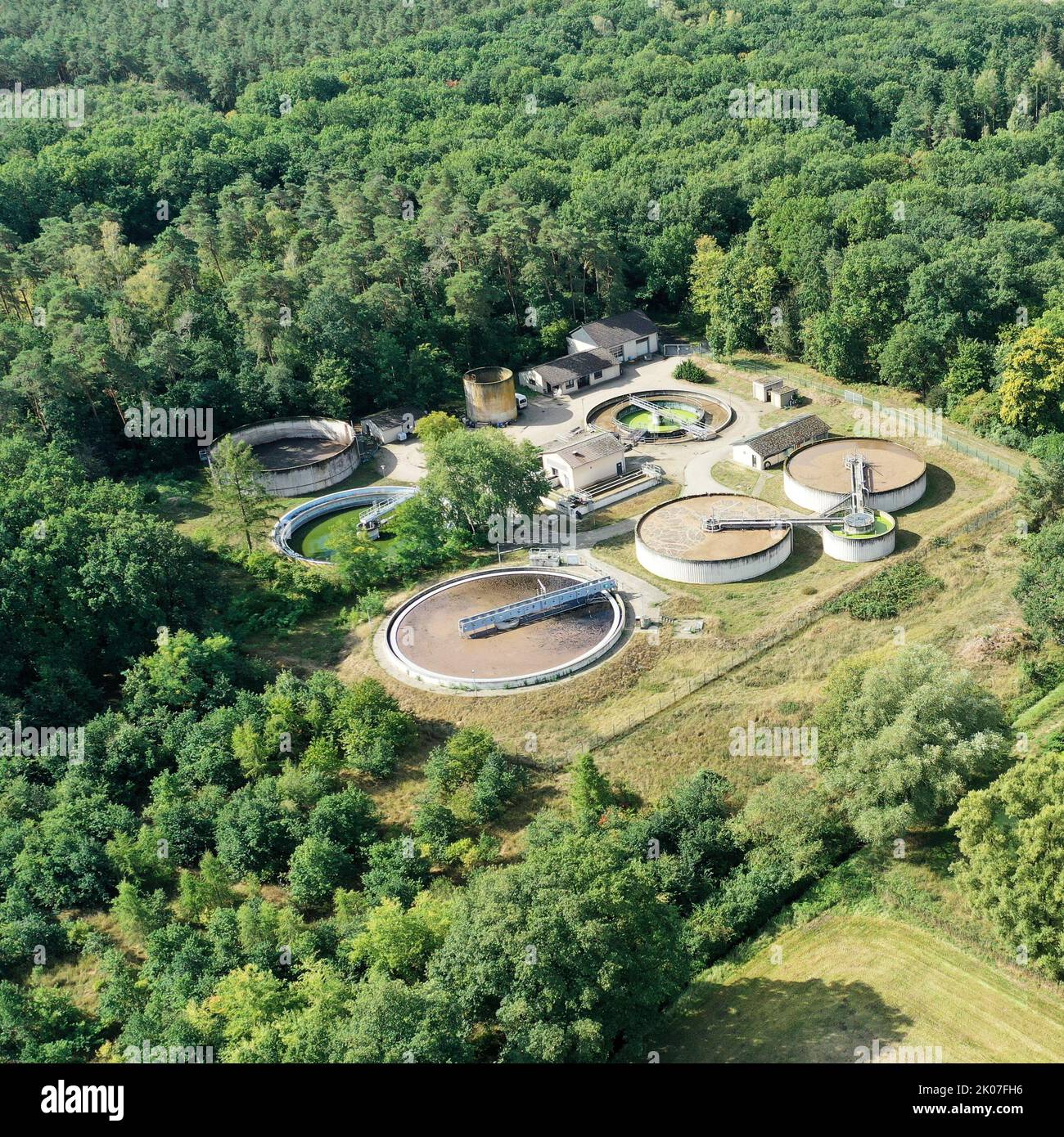 Sedimentation basin Banque de photographies et d’images à haute ...